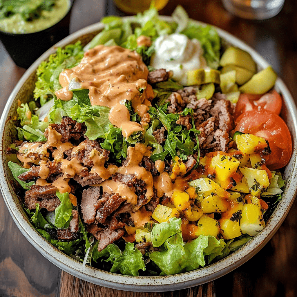 Burger Salad - Butter Eats