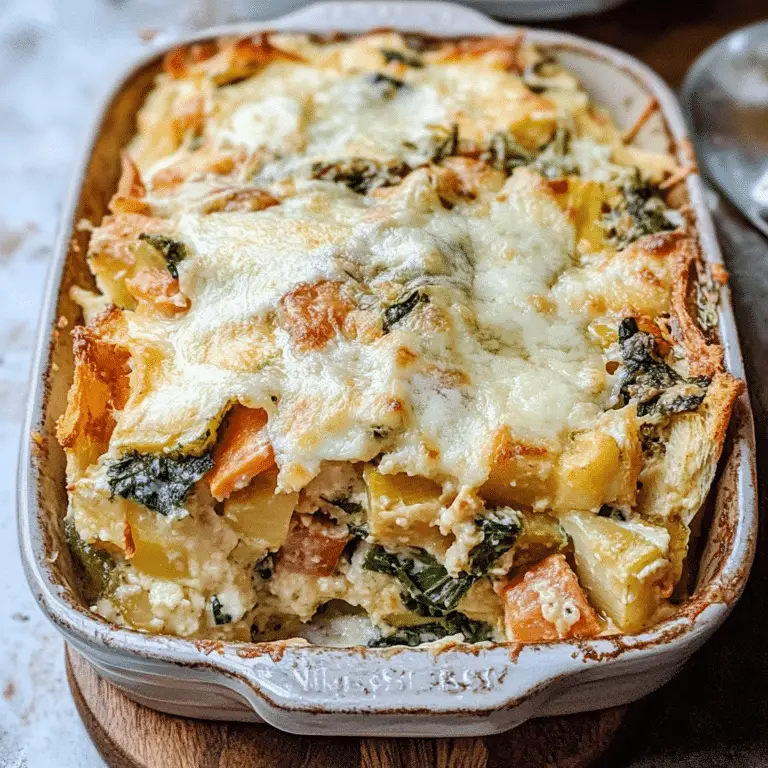 Vegetable-Cheese Strata