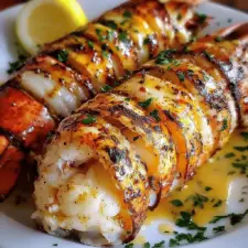 Grilled Cowboy Butter Lobster Tails